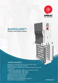 BANDGUARD - Centre Flow Band Screen | SPIRAC Solid Handling Solutions
