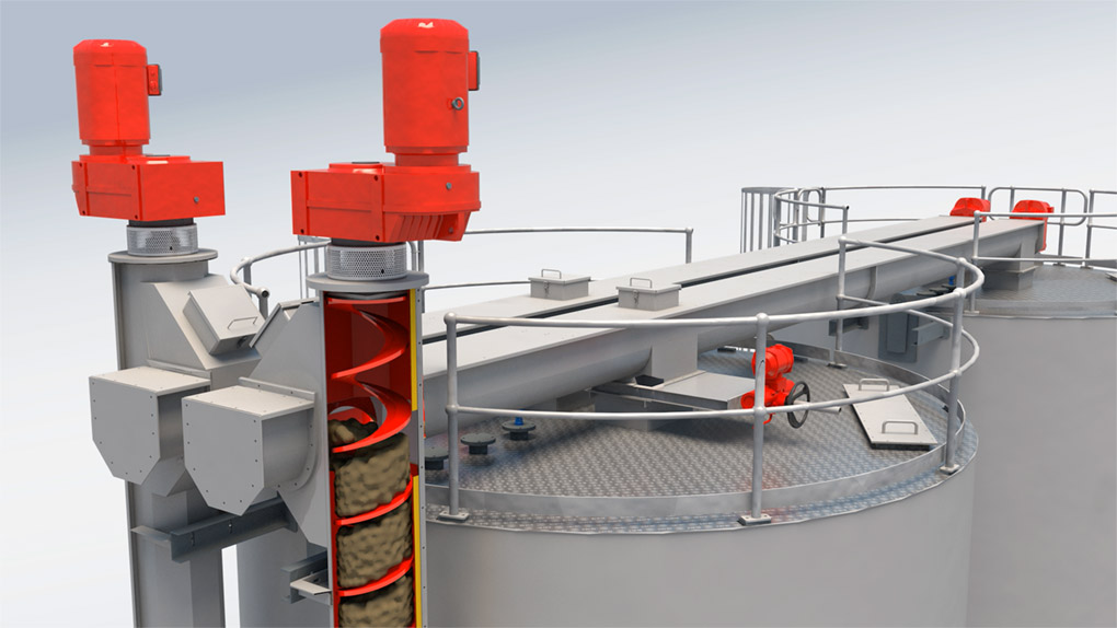 Shaftless Spiral Conveyors | SPIRAC Solid Handling Solutions