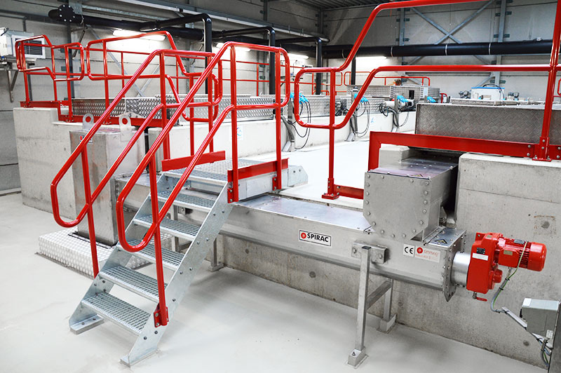 Shaftless Spiral Conveyors | SPIRAC Solid Handling Solutions