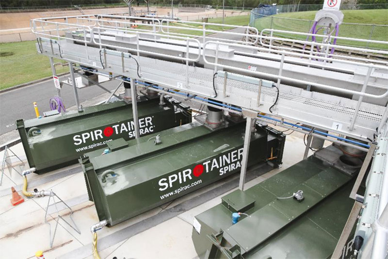 Sludge Handling and Storage | SPIRAC Solid Handling Solutions