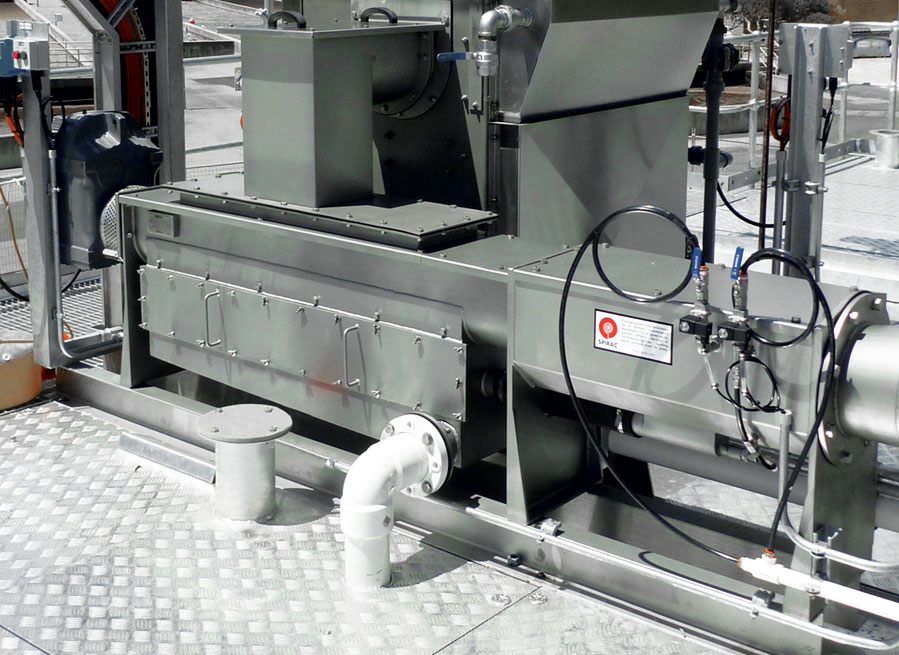 Screenings washing, dewatering and compacting | SPIRAC Solid Handling ...