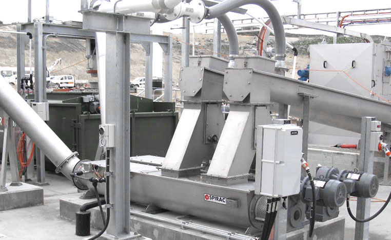 Screenings washing, dewatering and compacting | SPIRAC Solid Handling ...