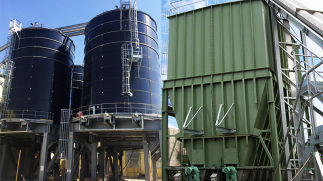 Sliding Frame Silos | SPIRAC Solid Handling Solutions